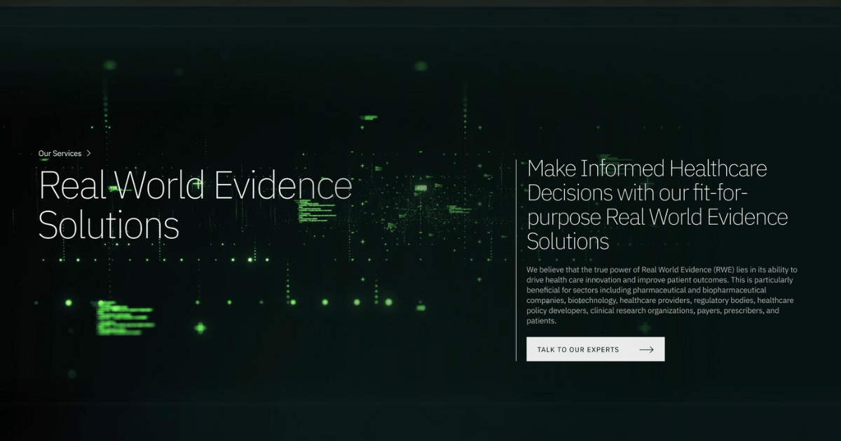Real World Evidence Solutions | Maxis Clinical