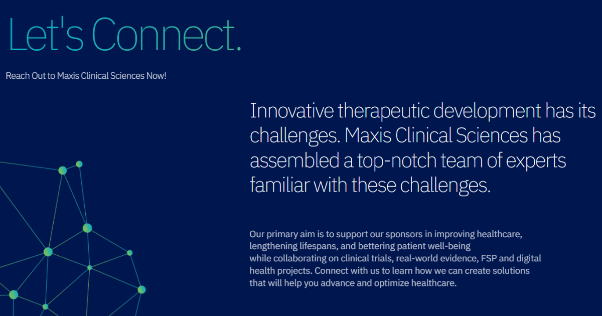 Contact Us | Maxis Clinical