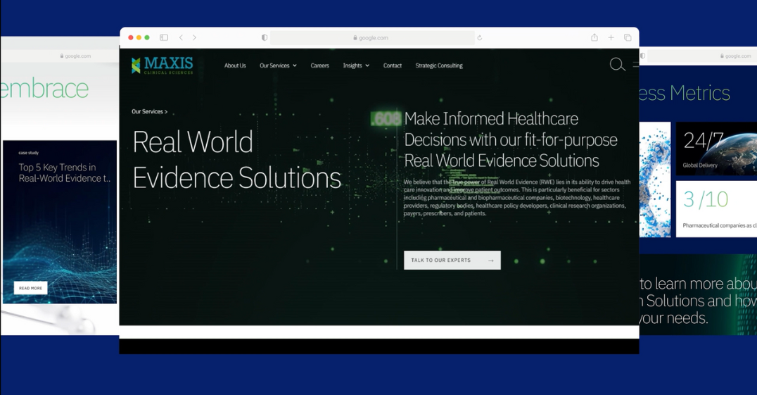 Maxis Clinical Sciences Launches New Website | Press Release